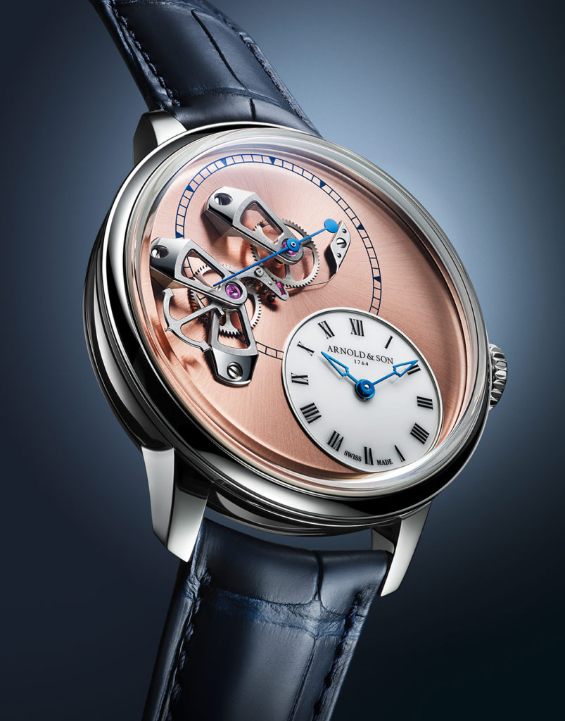 Arnold & Son Present The New DSTB 42 Platinum And Red Gold
