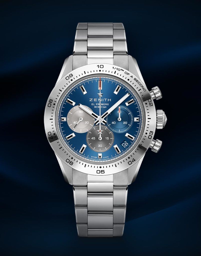 Zenith Introduce The All-Steel Chronomaster Sport Metallic Blue
