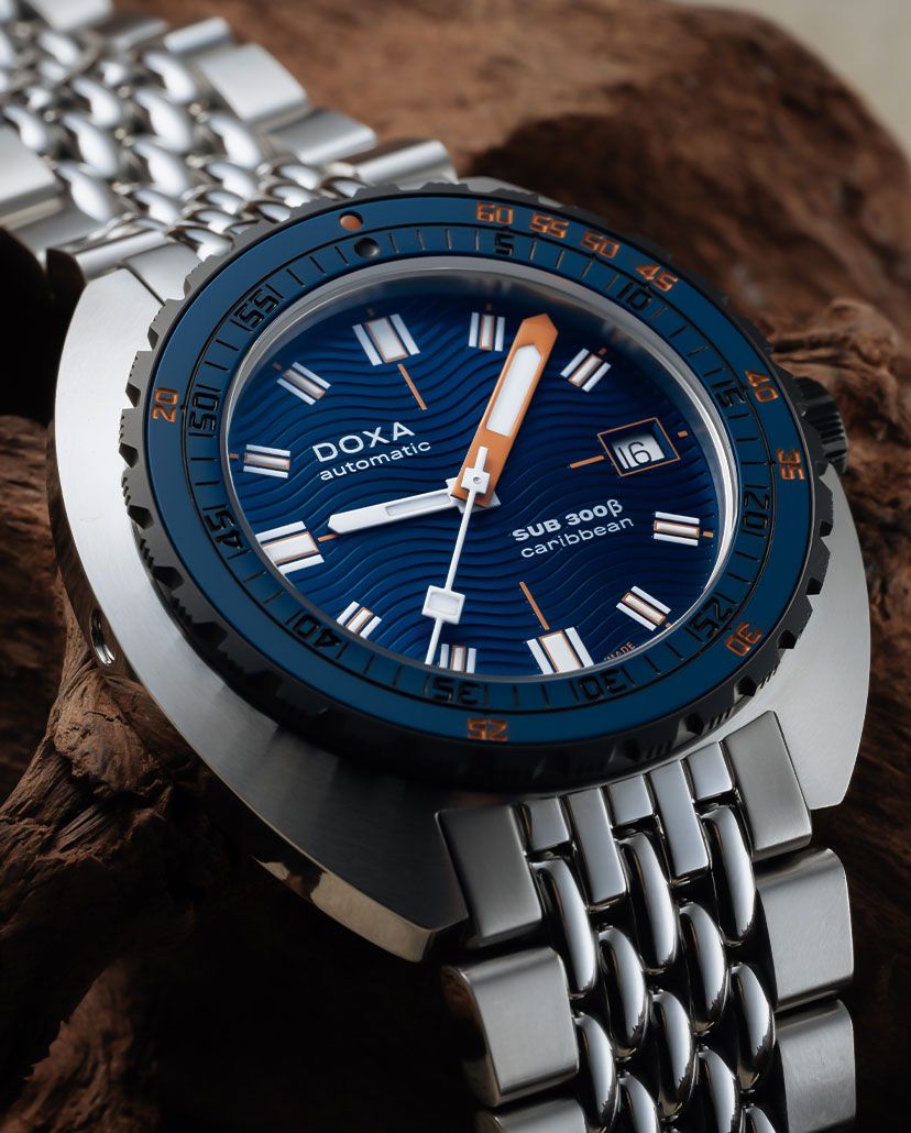 Introducing The Sub 300β In Doxa's Colours, Adding To The Sleek Line