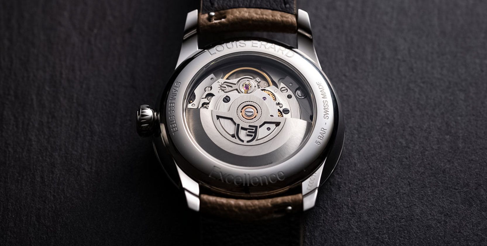 Introducing The New Louis Erard Le Régulateur Gravé Noir Timepiece