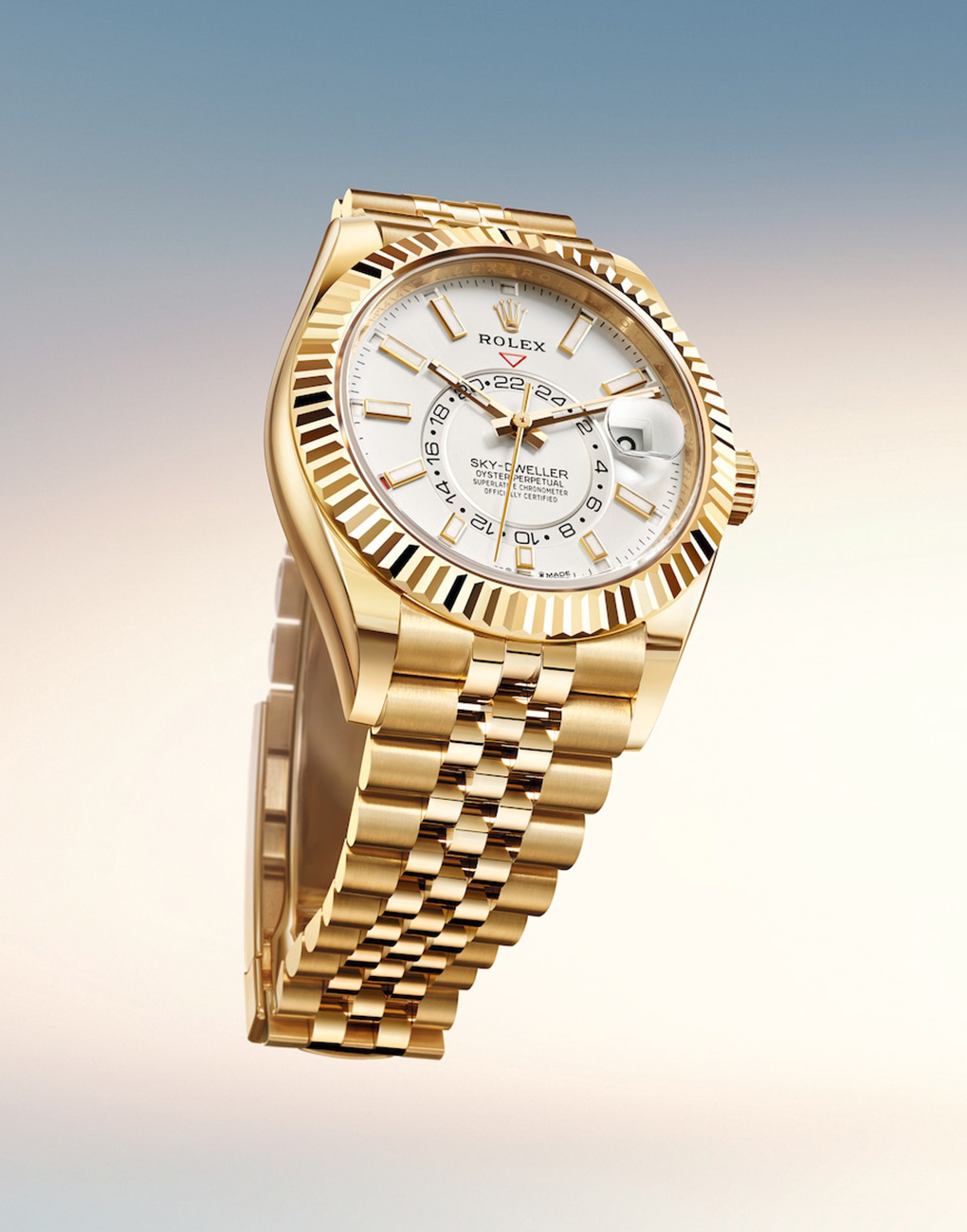 Presenting The Rolex Oyster Perpetual Sky-Dweller Models In Gold