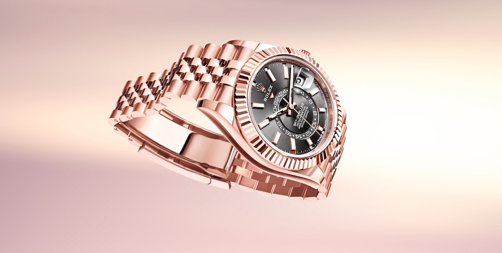 Presenting The Rolex Oyster Perpetual Sky-Dweller Models In Gold