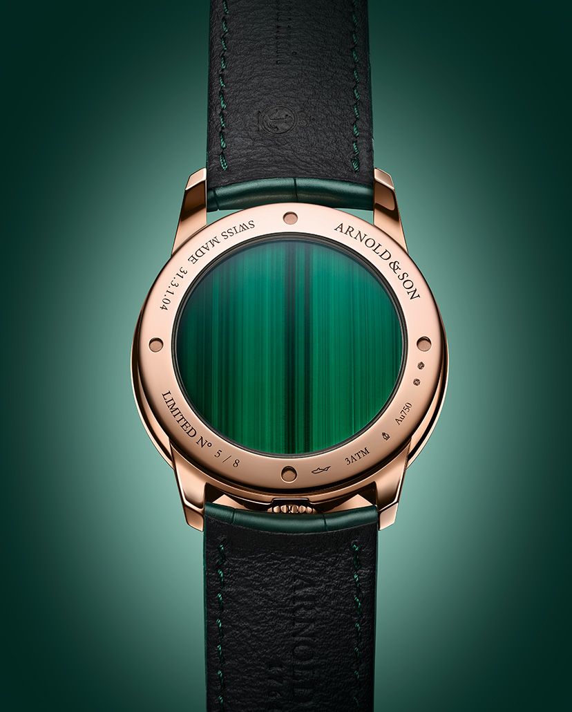 Introducing The Time Pyramid Malachite By Arnold & Son